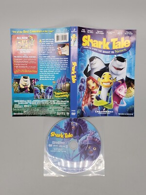 Shark Tale (DVD, 2005, Widescreen) No Case No Tracking | eBay