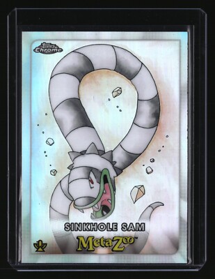 MetaZoo SINKHOLE SAM #57 (2022 Topps Chrome Silver Refractor) NM/Near ...
