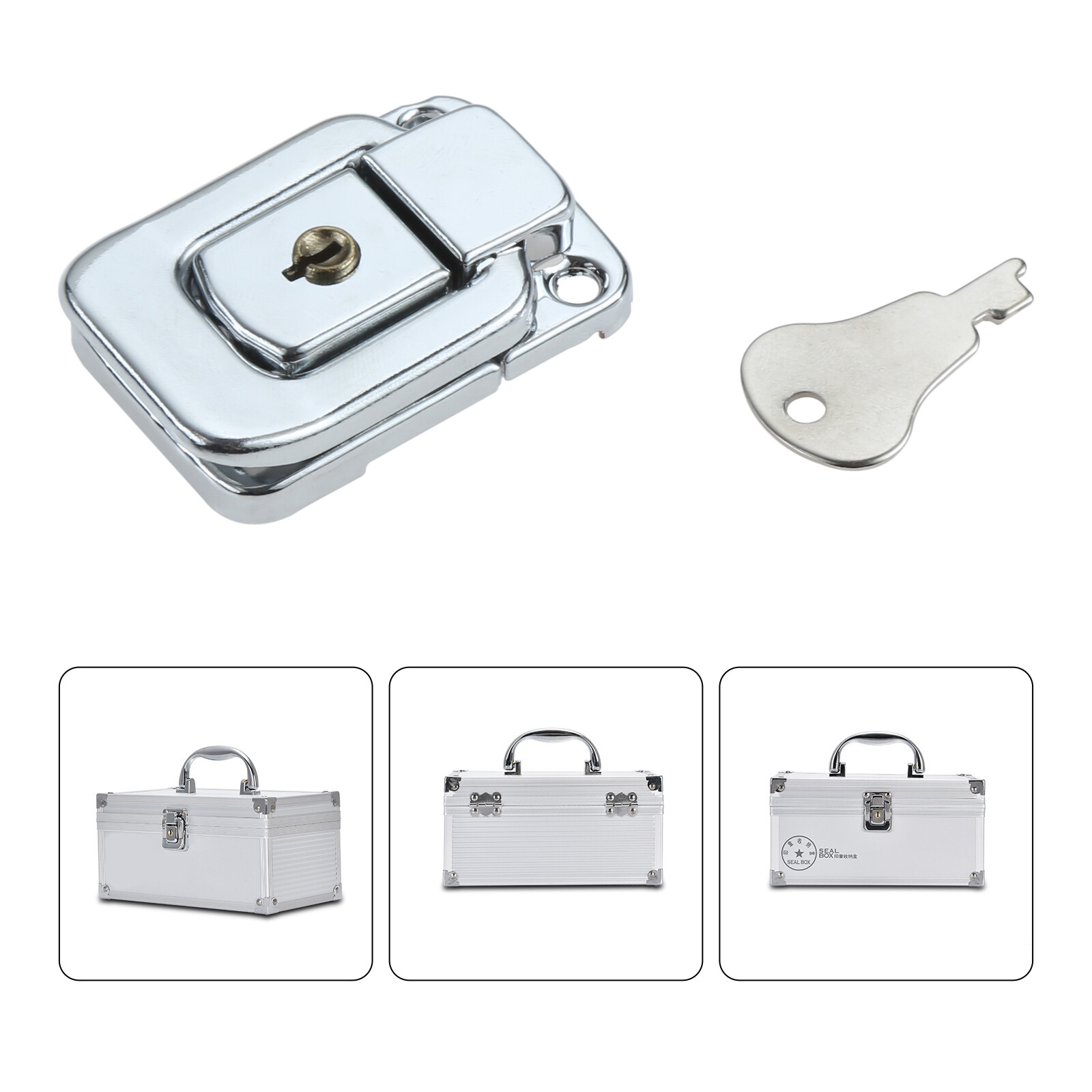 Suitcase Luggage Locker showcase Coffer Lock Toggle Latch Catch Hasp ...