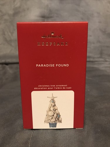 2020 HALLMARK PARADISE FOUND - Christmas Tree decorated with Shells | eBay