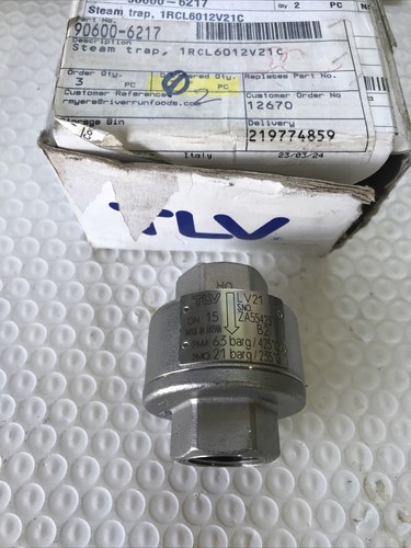 TLV LV21 Stainless 1/2” Steam Trap New!! Stainless Steel | eBay