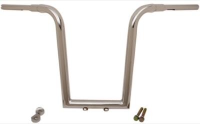 LA Choppers LA-7370-19 Chrome 1-1/2" Tree Hugger Handlebar 19" Rise ...