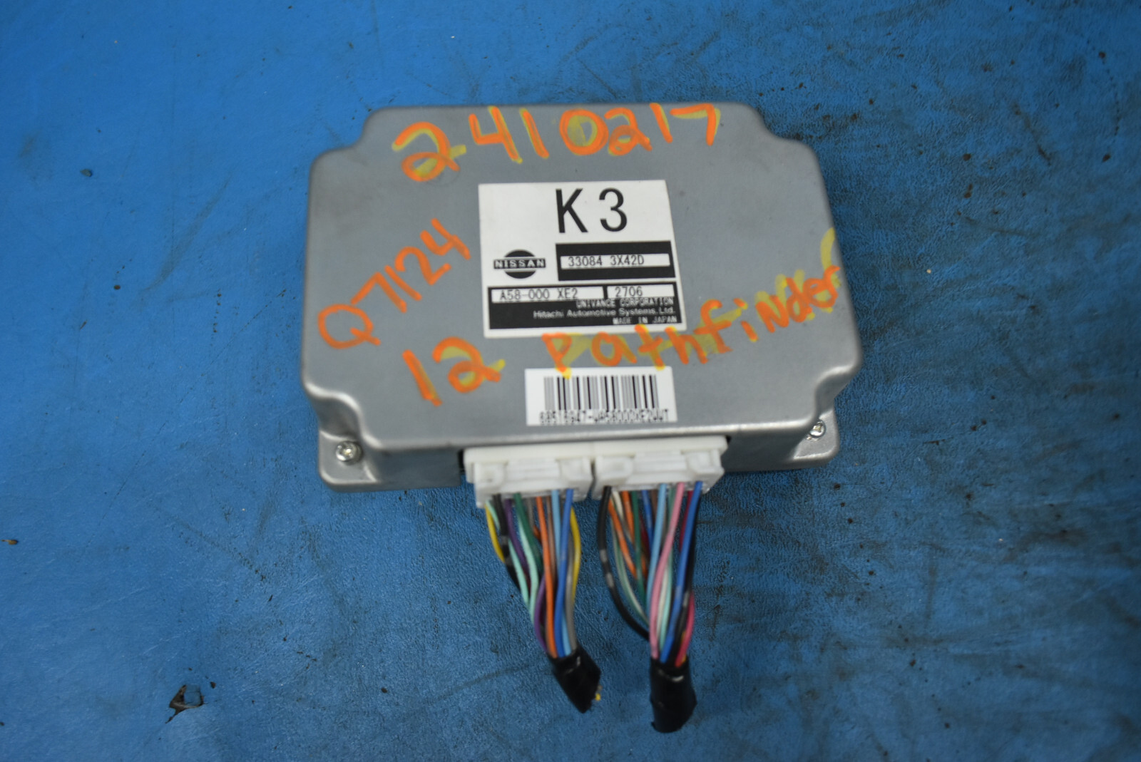 2005-2012 NISSAN PATHFINDER TRANSFER CASE CONTROL MODULE CBX OEM 33084 ...
