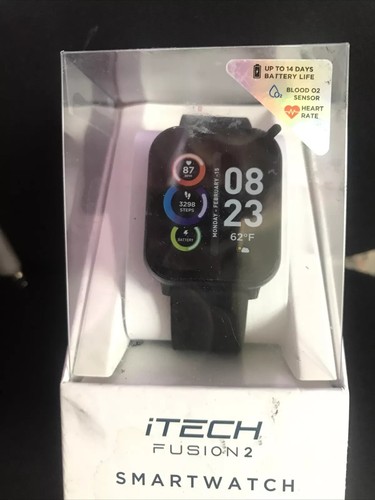 ITECH FUSION 2 SMARTWATCH ANDROID & ISO COMPATIBLE/ for sale online | eBay
