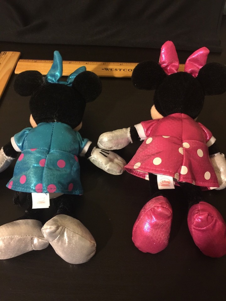 2 Walt Disney World Minnie Mouse Plush Dolls BT-5.18 | eBay