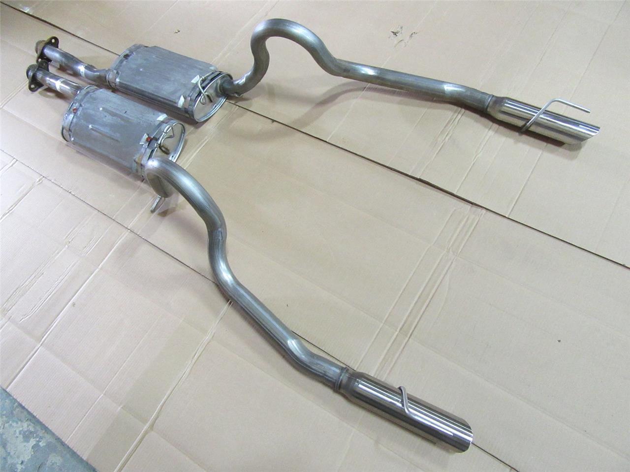 OEM 1999-2004 Ford Mustang GT 4.6L 5.0L V8 Exhaust Muffler System LH ...