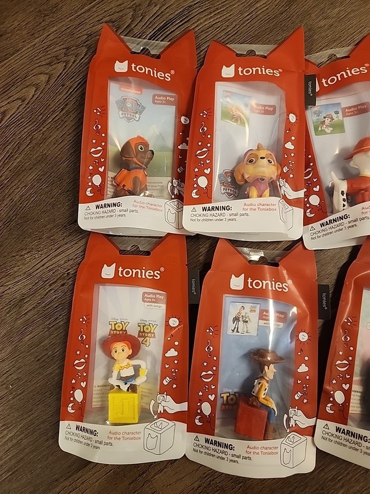 NEW TONIES Lot of 8 Audio Characters NEW & FACTORY SEALED | eBay