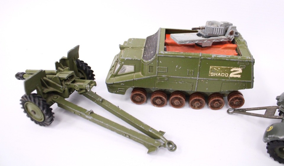 Vintage DINKY & CORGI Diecast Military Tank, Trucks, Vehicles UNBOXED ...
