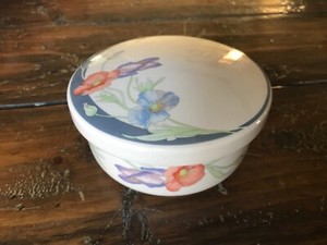 Hankook Korea Porcelain Ceramic Rice Bowl Trinket Box Covered with Lid ...