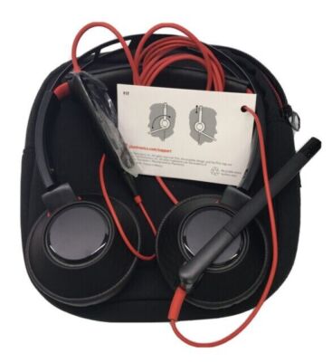 Poly Blackwire 5220 USB-A Headset - Wired, Dual-Ear, Flexible Noise ...