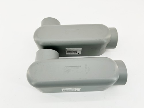 New Lot of 3 Power First LR-200 E254321 2" Conduit Body 3#4/0 AWG Wet ...