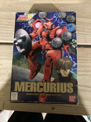 BANDAI GUNDAM W MERCURIUS MOBILE SUIT OZ-13MSX2 MODEL KIT 1:144 SEALED ...