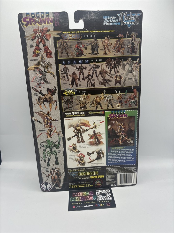 Manga Spawn The Goddess Action Figure Series 9 Sealed New McFarlane ...