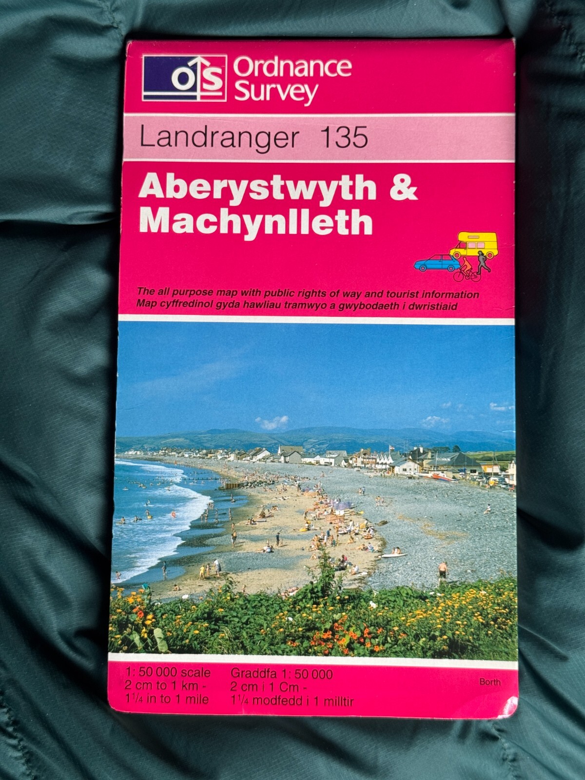 OS, Ordnance Survey Landranger map No 135, Aberystwyth & Machynlleth ...