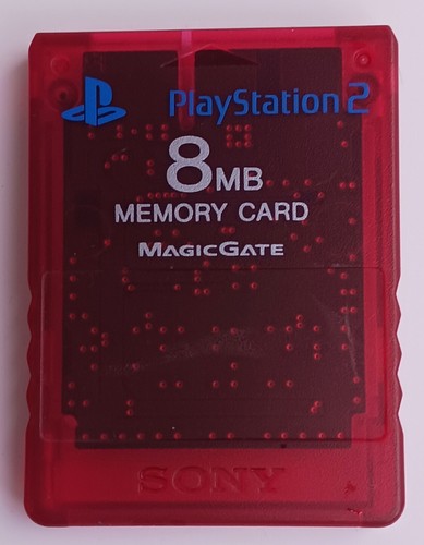 Sony PlayStation 2 Memory Card PS2 Genuine Official MagicGate 8MB SCPH ...