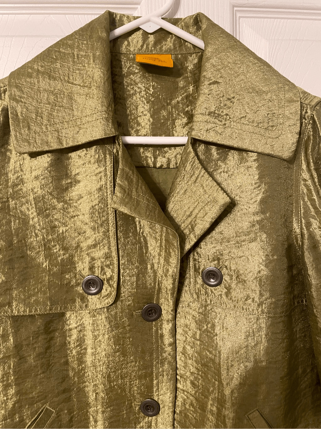 Ruby Road Chartreuse Metallic jacket rayon - Gem