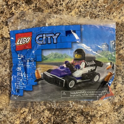 New LEGO City Go-Kart Racer Set # 30589 with 39 pieces | eBay