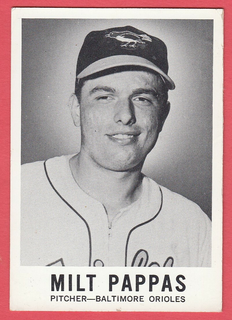 1960 Leaf Baseball # 57 Milt Pappas -- Orioles -- Box 732-123 | eBay