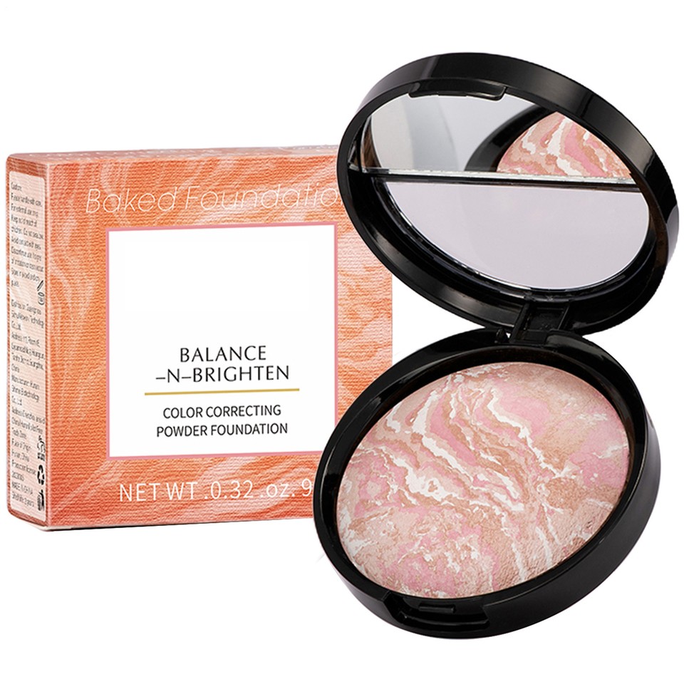 Baked Color Correcting Powder Foundation - Porcelain, Demi-Matte | eBay