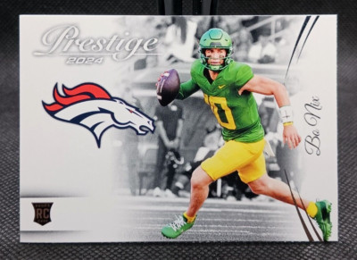 2024 Prestige - Bo Nix RC #391 Denver Broncos | eBay