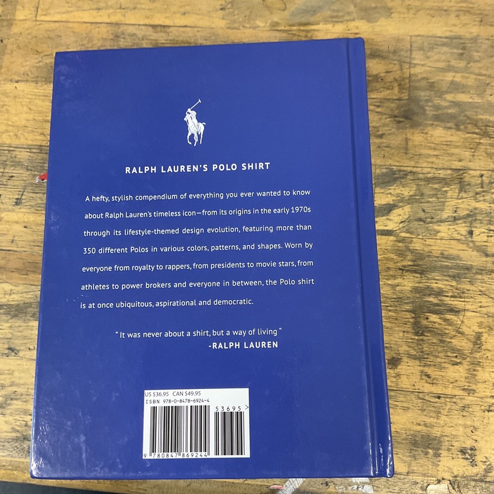 Polo Ralph Lauren Ralph Lauren's Polo Shirt Book - Blue - New in ...