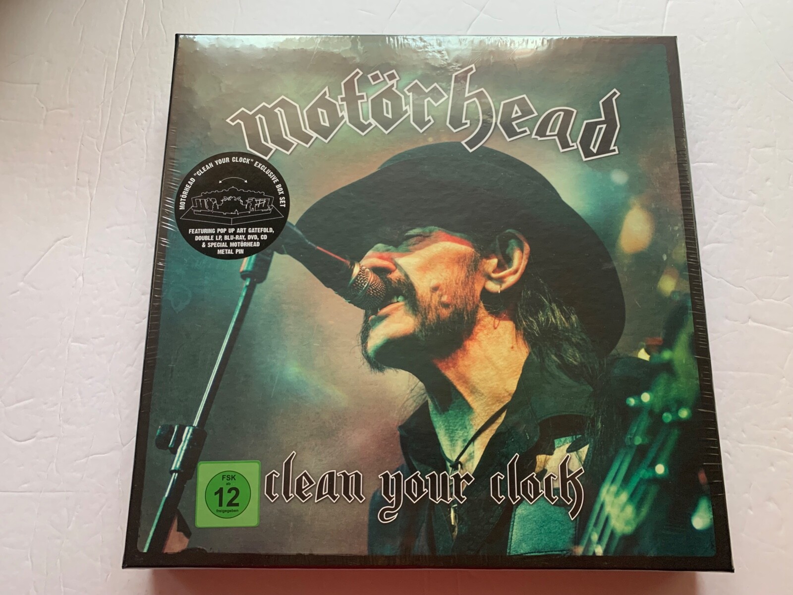 Motorhead - Clean Your Clock( Deluxe Edition 2 LP on Colored Vinyl + CD ...
