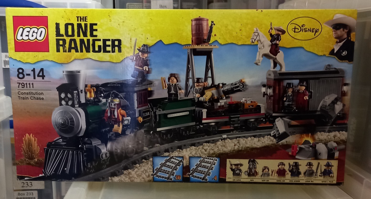 LEGO 79111 MIMB 👍 The Lone Ranger Constitution Train Chase Retired Mint ...