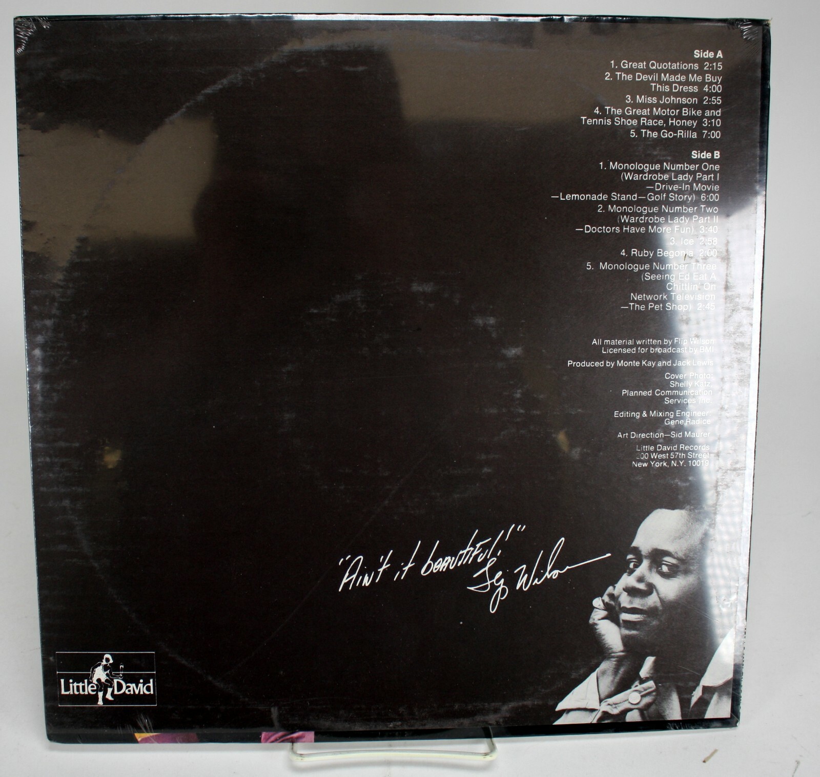 FLIP WILSON - THE DEVIL MADE ME BUY THIS DRESS - SEALED - VINYL RECORD ...