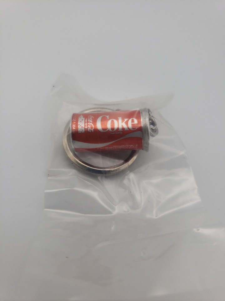 1970's Coca-Cola Coke USA Key Chain Mini Can Miniature Can Keychain NOS ...