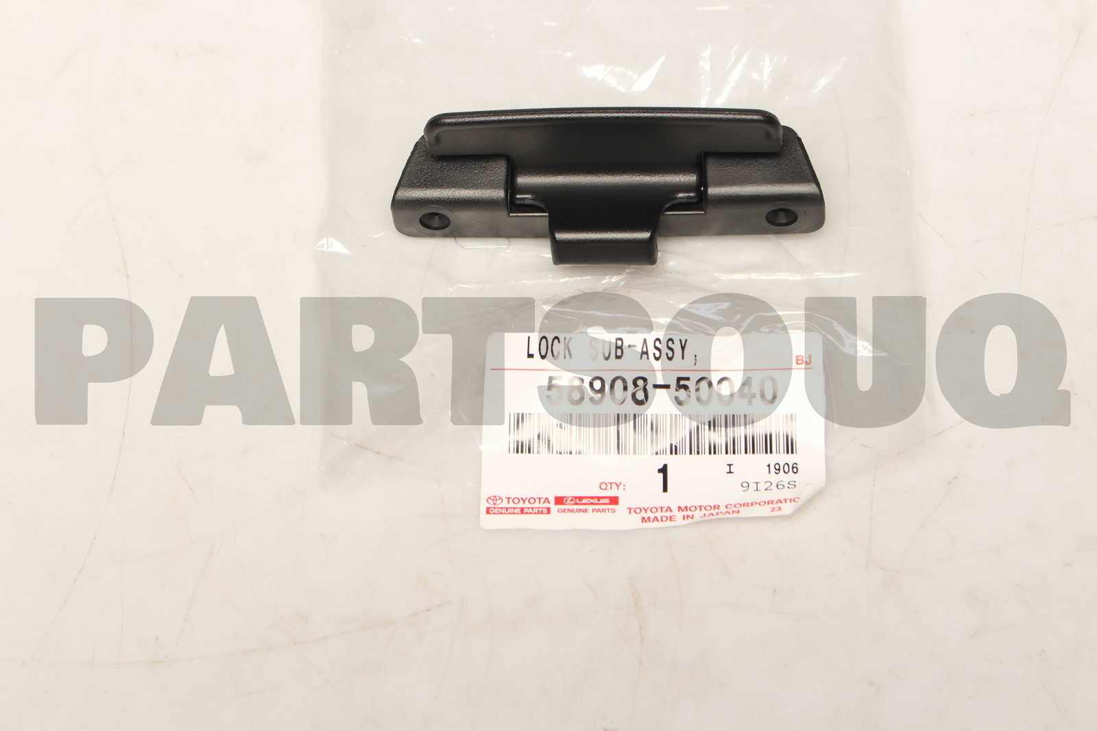 5890850040 Genuine Toyota LOCK SUB-ASSY, CONSOLE COMPARTMENT DOOR 58908 ...