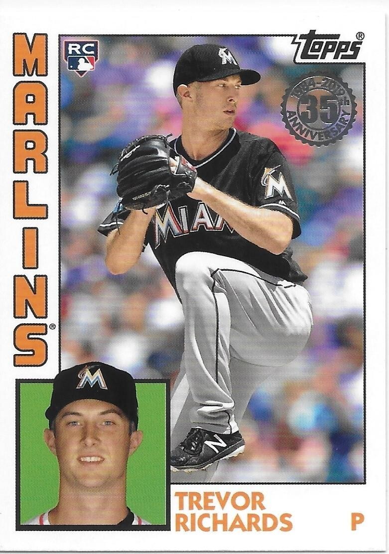 2019 Topps Series 2 Baseball '84 Topps Rookies Trevor Richards RC ...