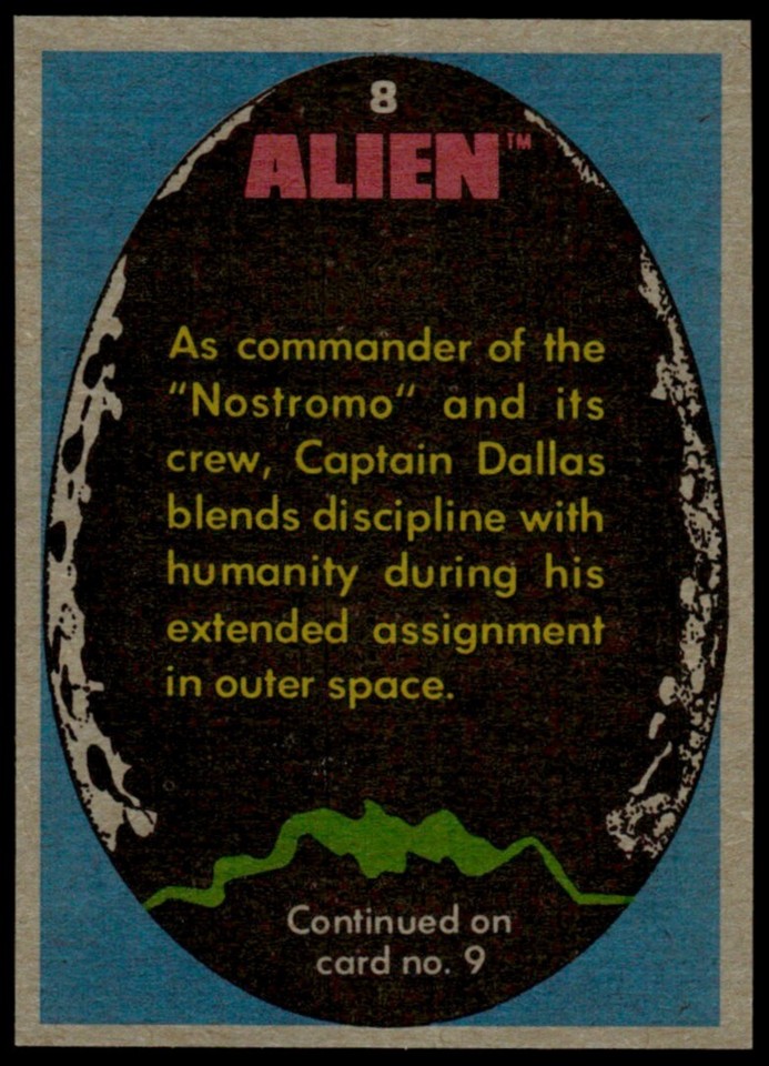 1979 Topps Alien Trading Cards - #1-84 Complete Your Set | eBay