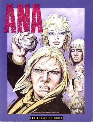 Ana graphic novel Fantagraphics Books 1991 Francisco Gabriel Solano ...