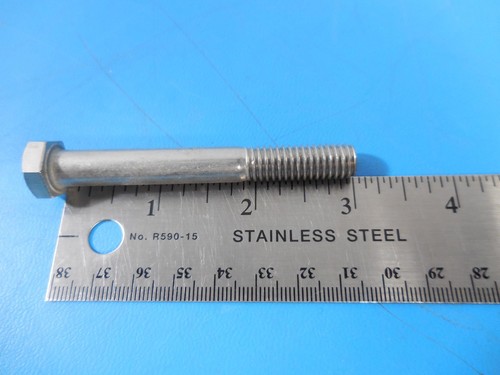 THE CK F593C Stainless Steel Hex Bolt 3/8"-16 x 3" Lot of 20 | eBay