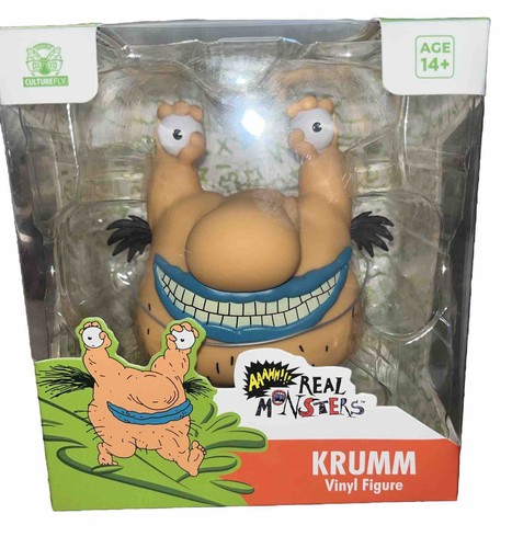 Aaahh! Real Monsters Krumm Vinyl Figure Culturefly Nickelodeon Retro 90 ...