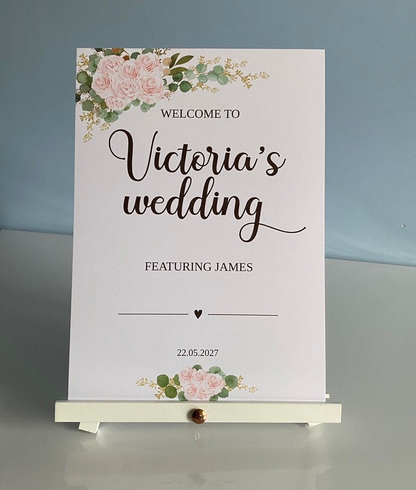 Funny WELCOME to bride's wedding SIGN featuring Groom husband ...