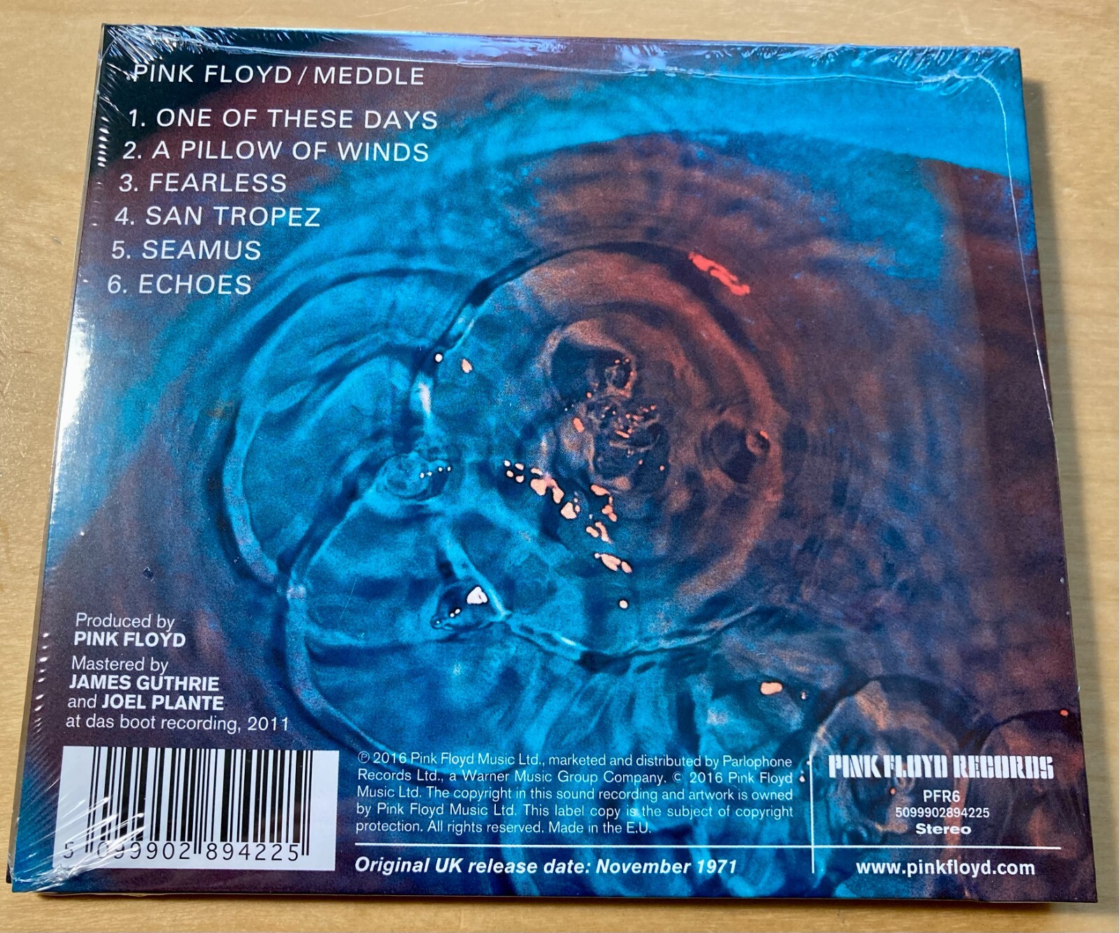 Pink Floyd - Meddle (Remastered 2011) NEW CD (sealed Digipack ...