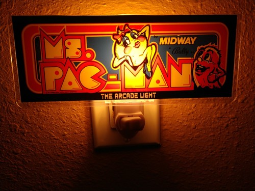 Ms. Pac-Man Arcade Marquee Night Light | eBay