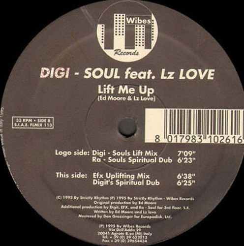 DIGI-SOUL - LIFT Me Up, Feat. Lz Love - 1995 Vibes Italie Flmix 113 | eBay