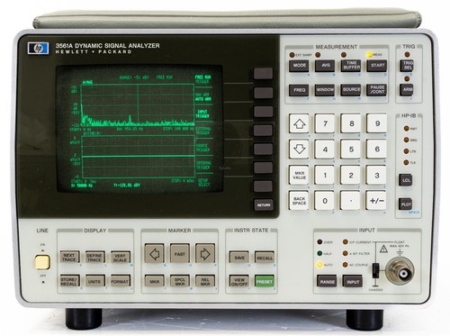 HP Agilent Keysight 3561A FFT Dynamic Signal Analyzer Analizzatore ...