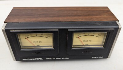 Vintage Realistic VU Meters (Radio Shack) | eBay