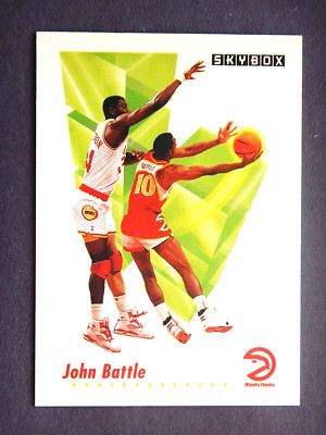 John Battle #1 Skybox 1991 Basketball Card (Atlanta Hawks) | eBay