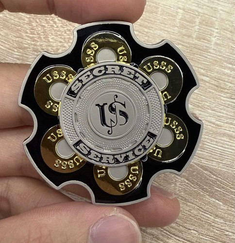 Secret Service Shooting Range revolver Challenge Coin | eBay