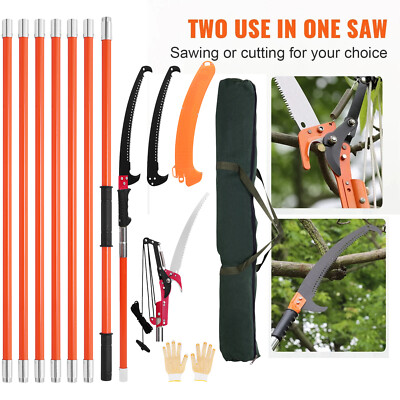 Tree Saw Extendable 7.3-27FT Tree Pole Branch Cutter Long Trimmer ...