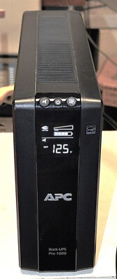 APC BACK-UPS PRO 1000 USED 1000VA WITH BATTERIES GOOD CONDITION SCHOOL ...