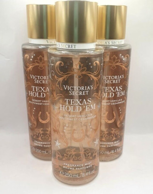 VICTORIA'S SECRET TEXAS HOLD 'EM BODY MIST 8.4 FL OZ EACH (3) | eBay