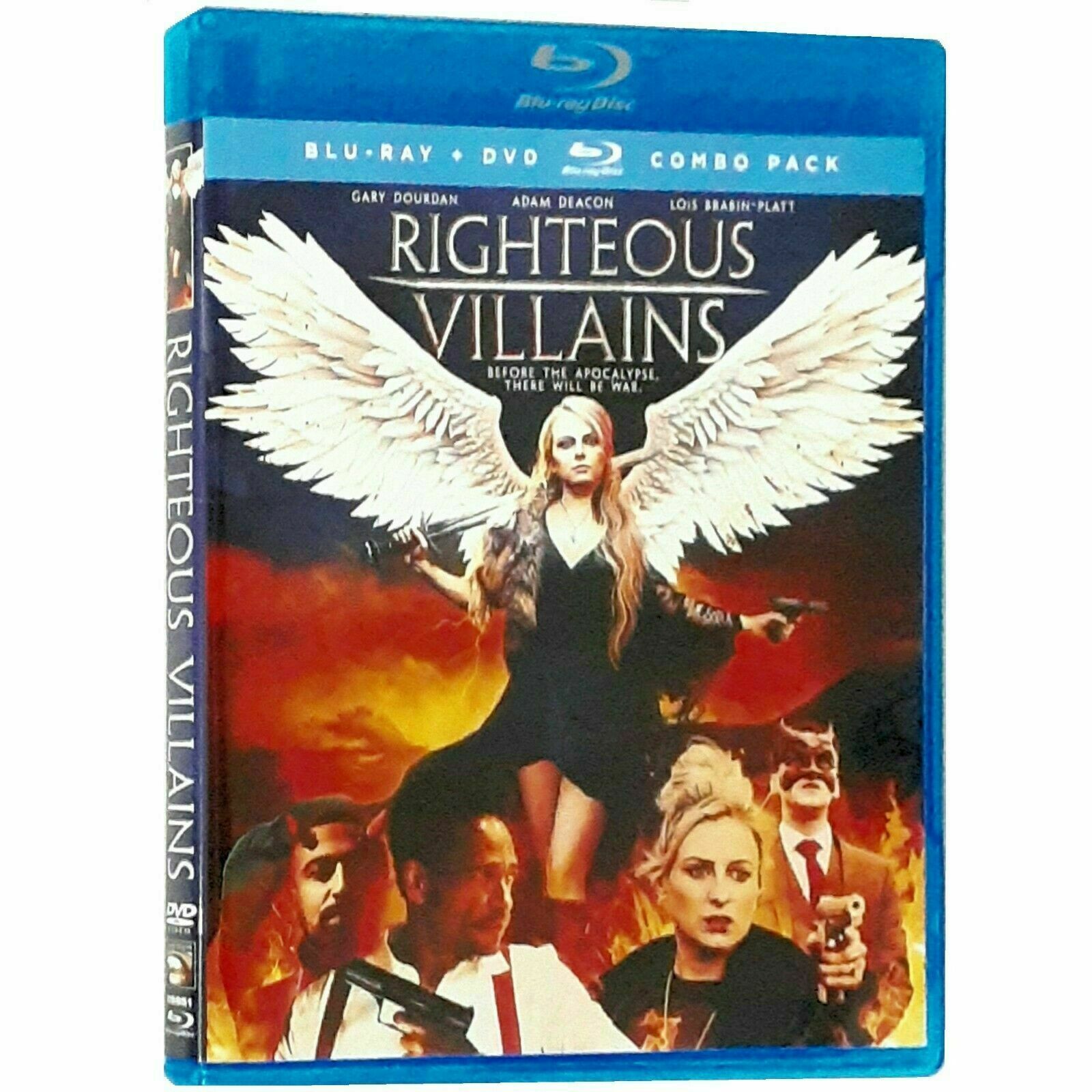 Righteous Villains (Blu-ray + DVD, 2020, WS) Gary Dourdan, Adam Deacon ...