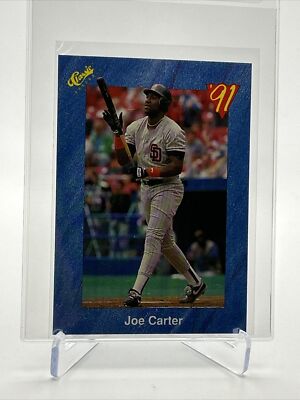 1991 Classic Joe Carter Baseball Card #T21 Mint FREE SHIPPING | eBay