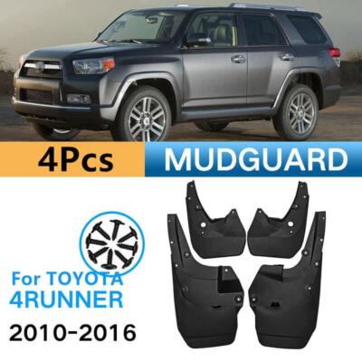 4Pcs Front Rear Splash Fender Guards Mud Flaps FOR TOYOTA 4Runner 2010 ...
