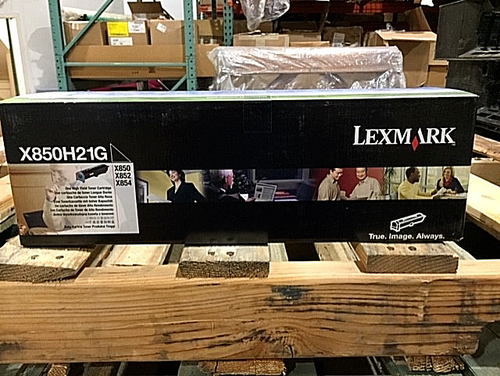 LEXMARK GENUINE X850H21G BLACK TONER HI YLD X850/X852/X854 | eBay
